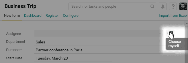 Form field types | Pyrus Help