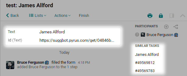 Form field types | Pyrus Help